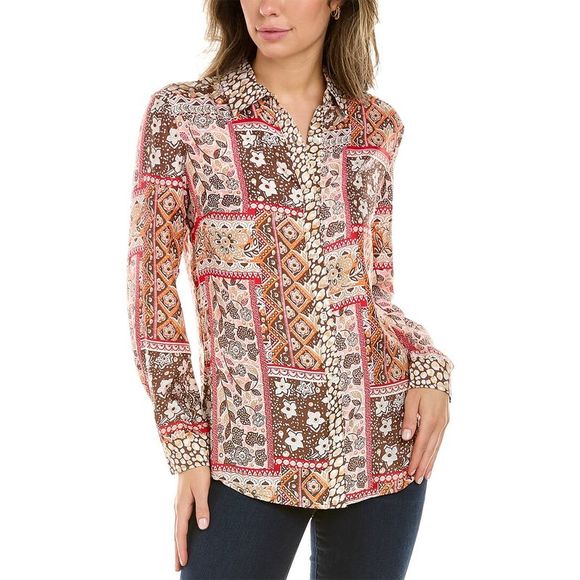 J. McLaughlin | Tops | Jmclaughlin Darcey Silkblend Blouse | Poshmark